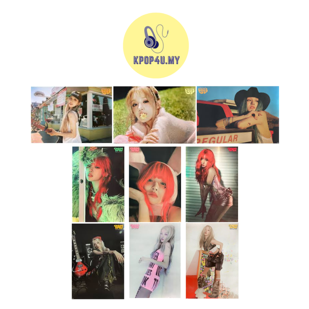 [POSTER ONLY] YUQI - [YUQ1] Album Limited Edition Poster POB | Shopee ...