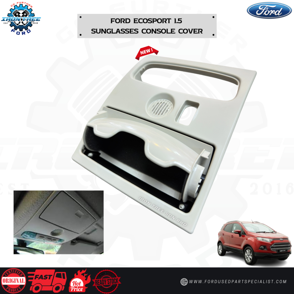 Original Ford Ecosport Roof Console Box with Sunroof Model Sunglass ...