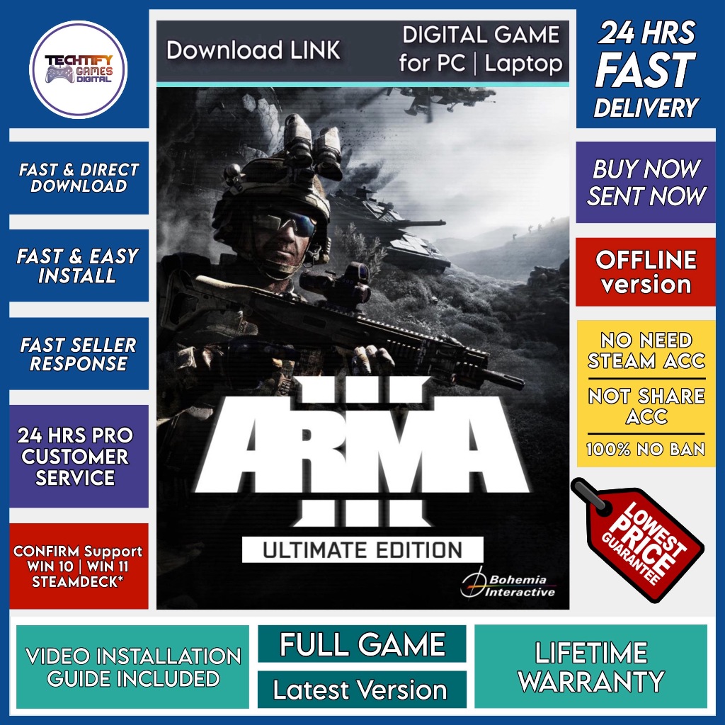 [PC Game] Arma 3 Ultimate Edition (v2.16 + All DLCs) - Offline [Fast ...