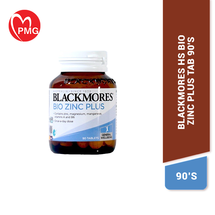 [PMG PHARMACY] Blackmores Hs Bio Zinc Plus Tab 90's | Shopee Malaysia