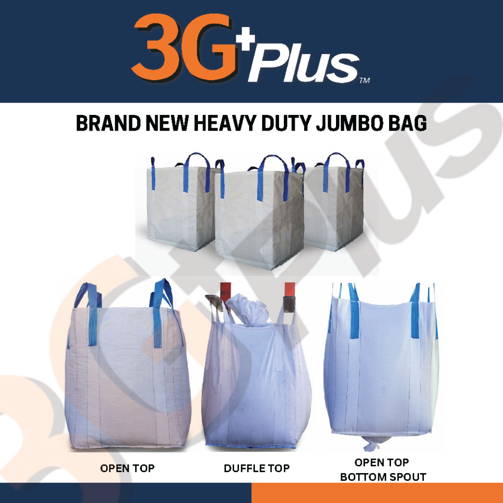 BRAND NEW Heavy Duty 1.2TON Jumbo Bag / Bulk Bag [READY STOCK] | Shopee ...
