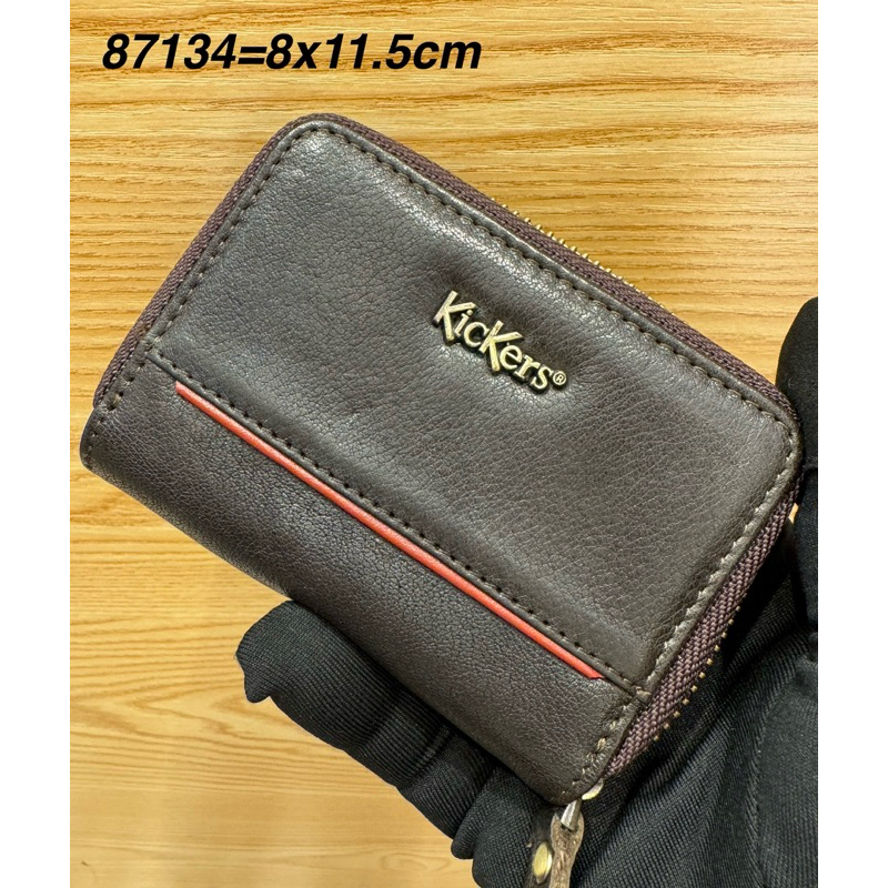 Kickers Genuine Leather Card Holder 💯% Original(KIC 87134) | Shopee ...