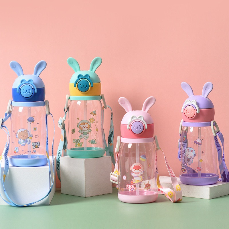 550ml 600ml 750ml Botol Air Drinking Bottle Baby Children Learning Cup ...