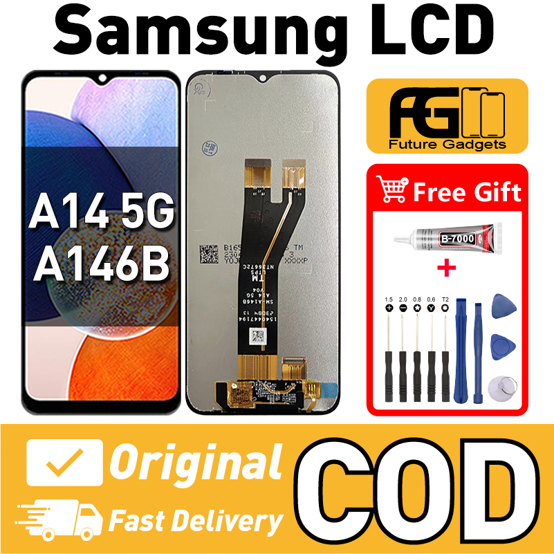 LCD SAMSUNG A14 5G A146B Compatible For ORIGINAL LCD Skrin Touch Screen ...