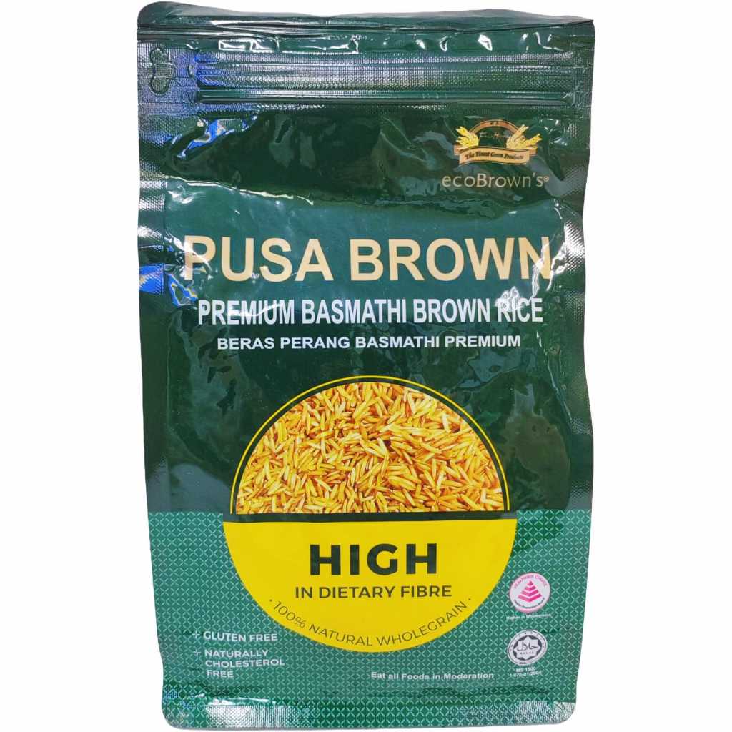 EcoBrown's PUSA BROWN Premium Basmathi Brown Rice 1KG | Shopee Malaysia