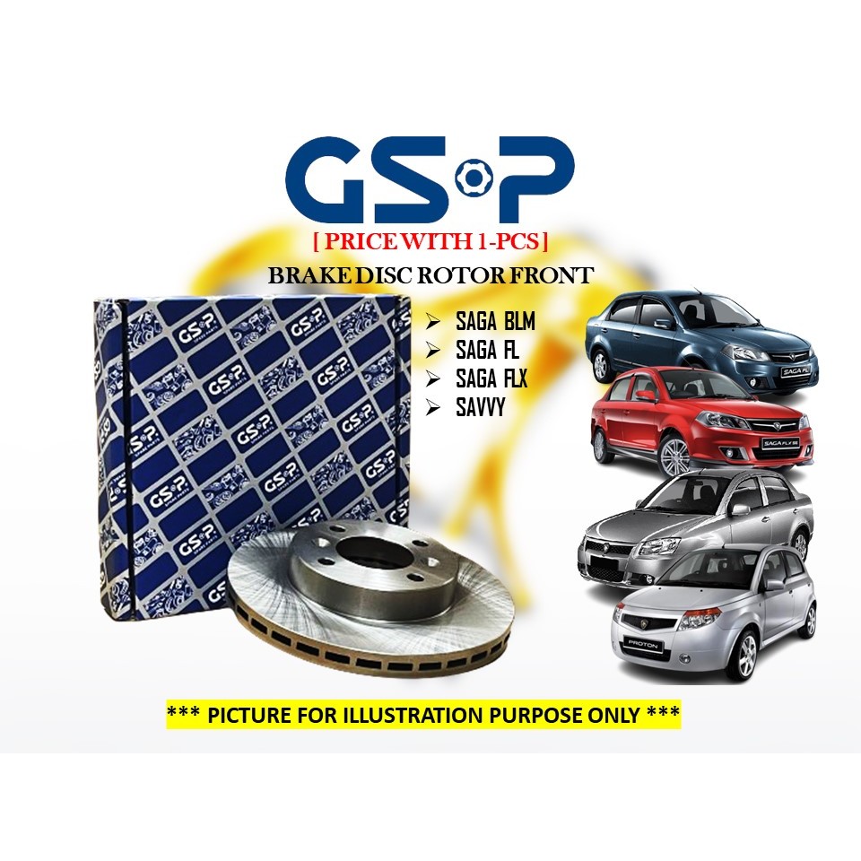 GSP - Proton Saga BLM Saga FL FLX Saga VVT 2016y" - 2018y" Savvy Disc ...