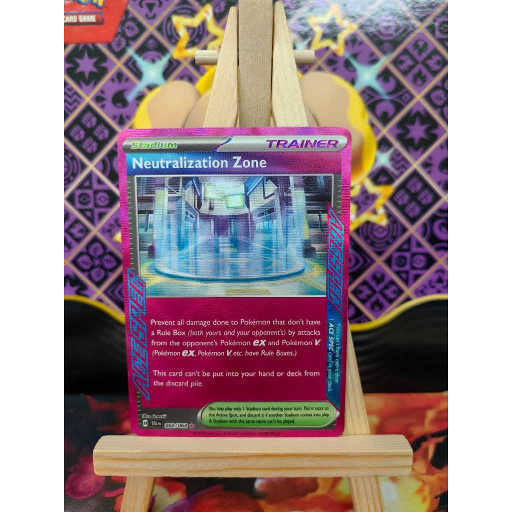 ACE SPEC card Neutralization Zone Stadium - 060/064 - SV: Shrouded ...