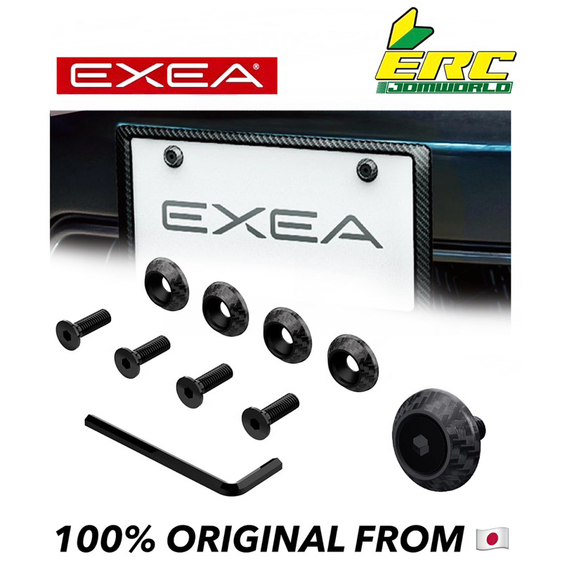 Seikou Sangyo EX-215 Exea Carbon Number Plate Bolt | Shopee Malaysia