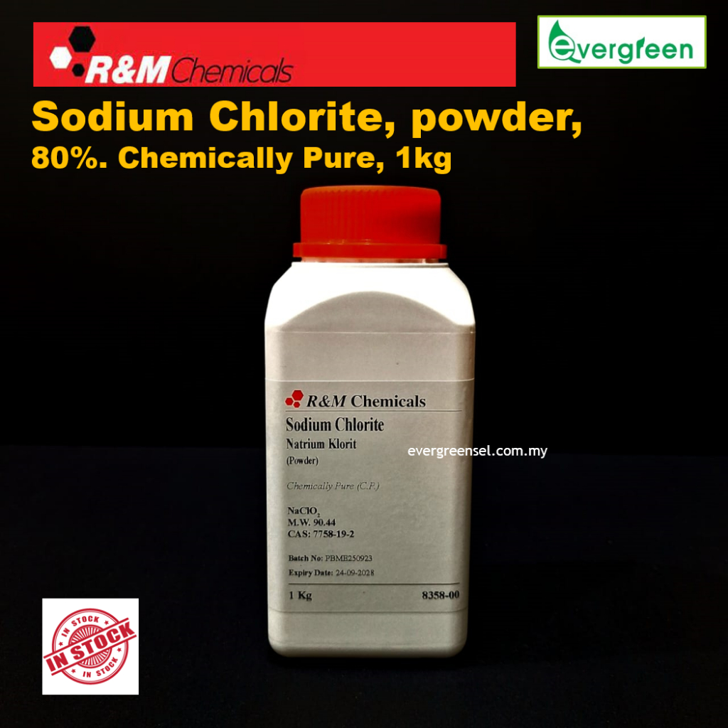 (READY STOCK ) Sodium Chlorite powder 80%. C.P, 1kg | Shopee Malaysia