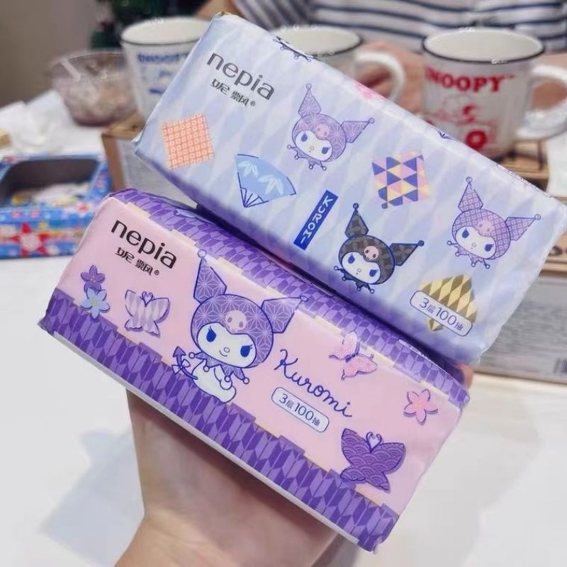 Quality Kuromi 300pc NEPIA tissue paper/Japan brand tissue paper 3ply ...