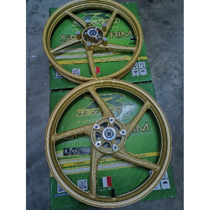SPORT RIM RAPIDO 501 Y16ZR ABS/Y16ZR/Y15ZR 💯% ORIGINAL | Shopee Malaysia