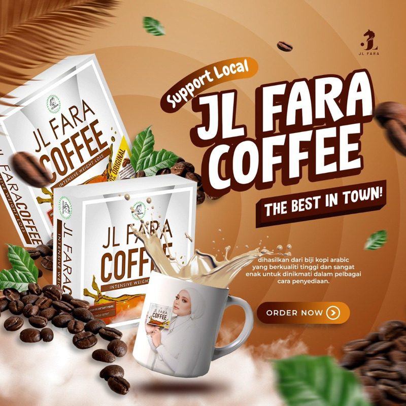 READYSTOCK JL FARA COFFEE ORIGINAL HQ | Shopee Malaysia