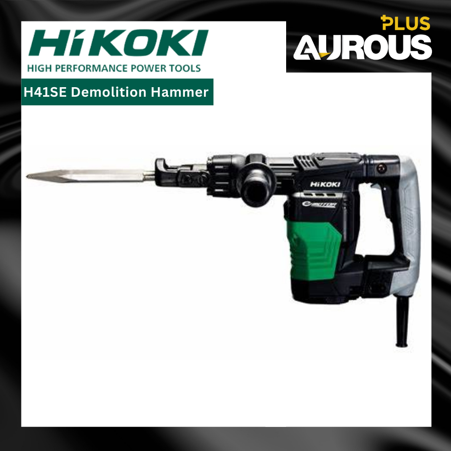HIKOKI AC BRUSHLESS DEMOLITION HAMMER 10 J 1050W (H41SE) | Shopee Malaysia