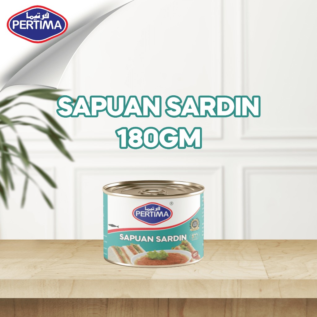 Pertima Sapuan Sardin 180gm (Sandwich) (Produk Dari Terengganu ...