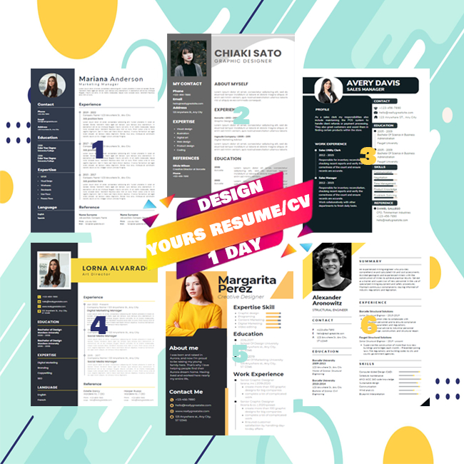 [Design Yours] Resume/CV (Reviewed by HR) | Shopee Malaysia