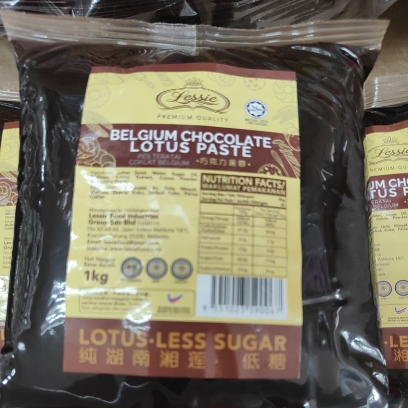 Lessie belgium chocolate Lotus paste 1kg | Shopee Malaysia