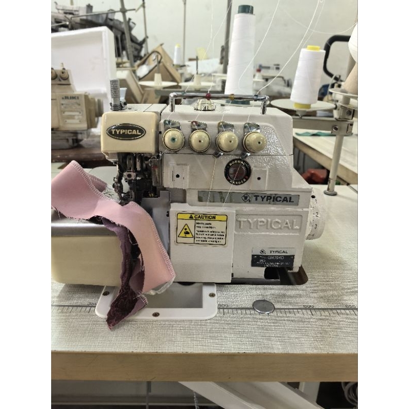Used Typical GN794D Overlock sewing machine direct drive | Shopee Malaysia