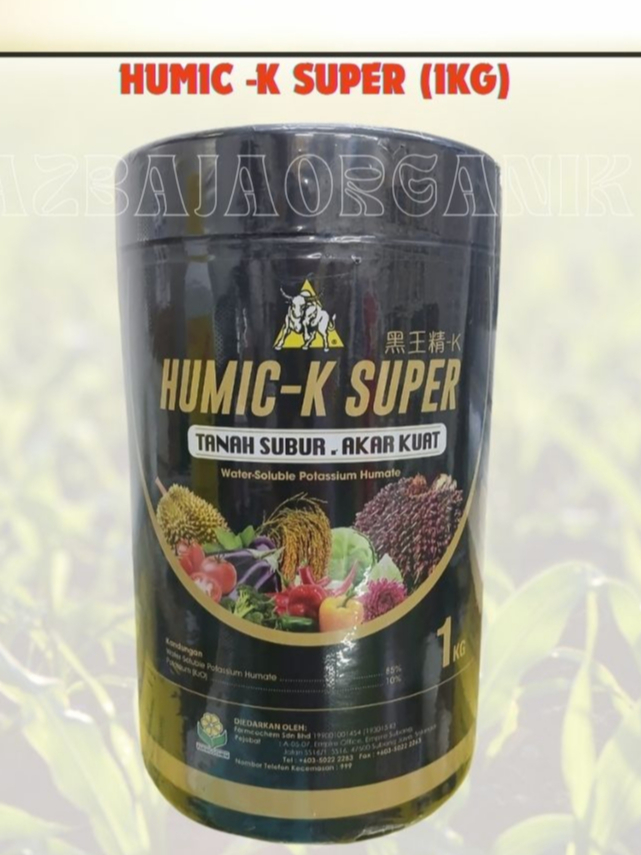 HUMIC-K SUPER/ WATER SOLUBLE HUMATE - 1KG | Shopee Malaysia