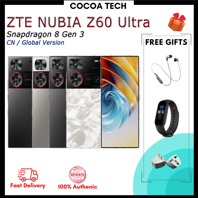 (Global Rom) ZTE Nubia Z60 Ultra Leading / ZTE Nubia Z60 Ultra 6.8 inches Snapdragon 8 Gen 3 ...