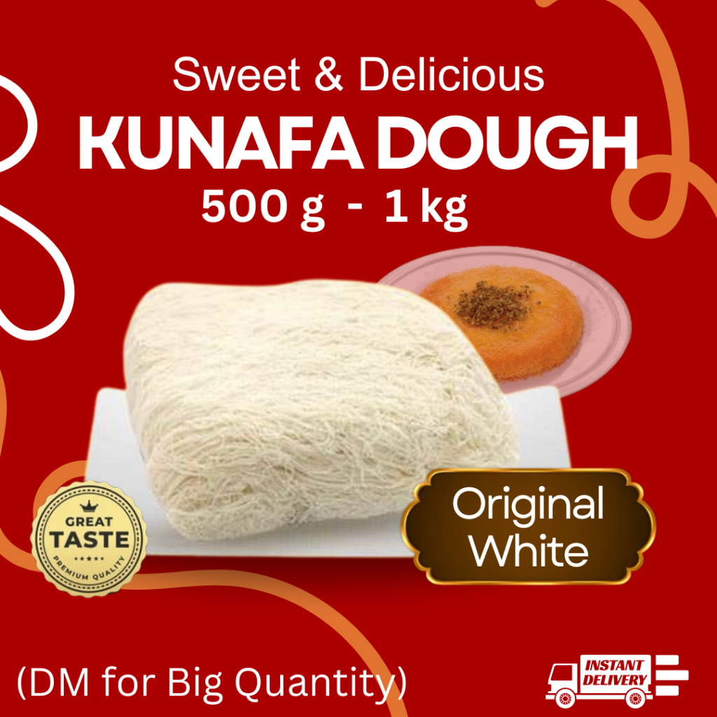 KUNAFAH DOUGH NORMAL WHITE /PASTRY /KATAIFI original white - Fast ...