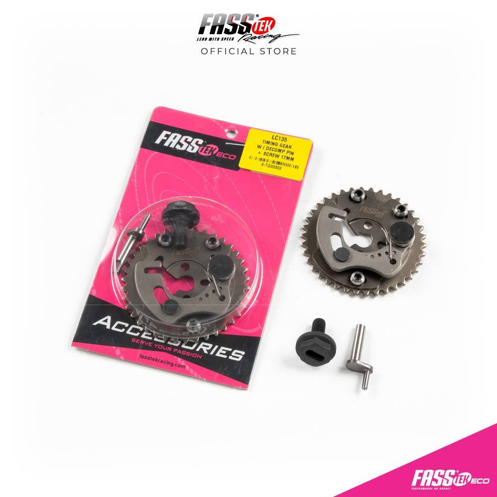 Fasstek Adjustable Cam Pulley With Decomp Pin Timing Chain Gear Y16ZR ...