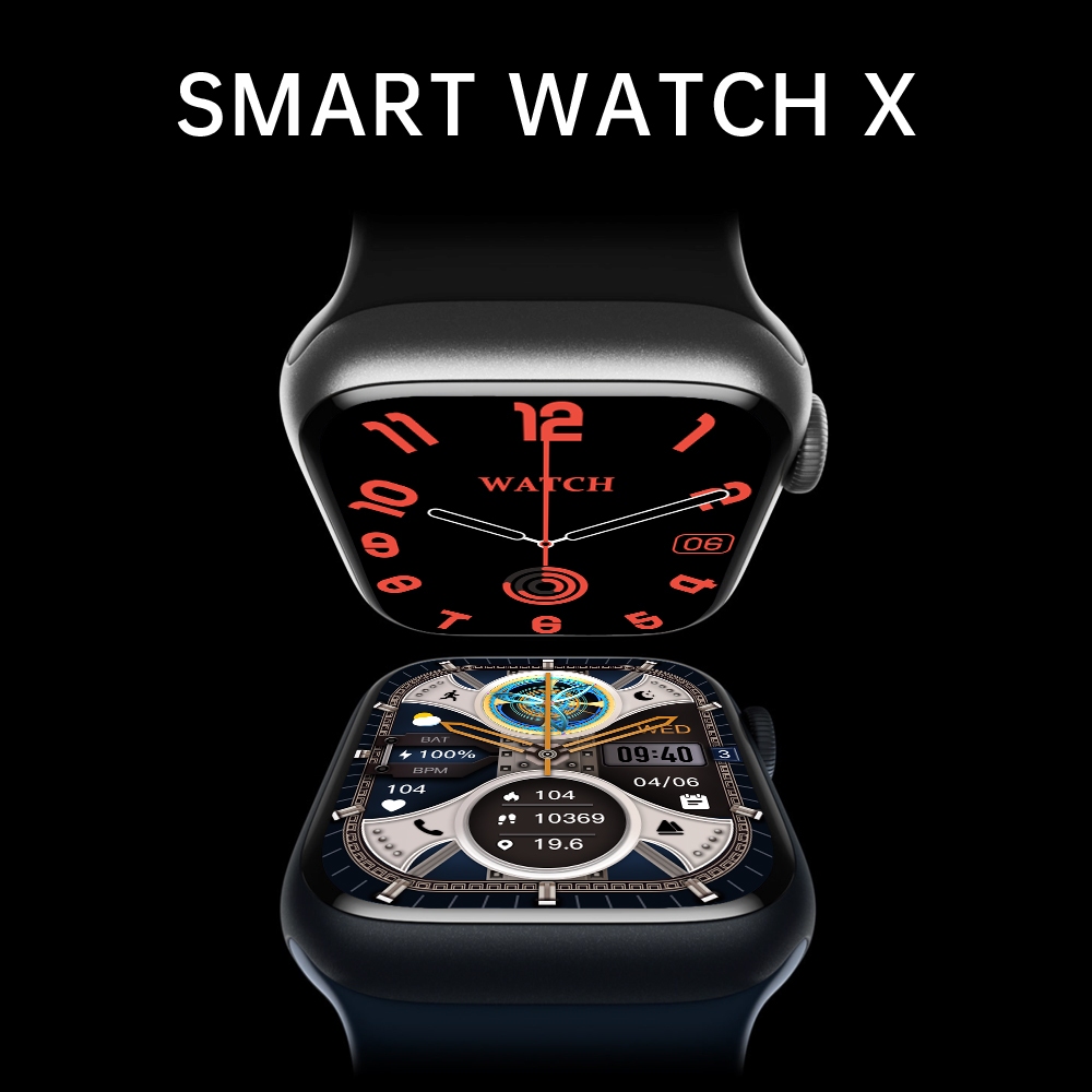 Microwear WatchX Smart Watch ChatGPT 45mm 2.01 Inch AI Dial NFC ECG GPS Bluetooth Call Sports ...