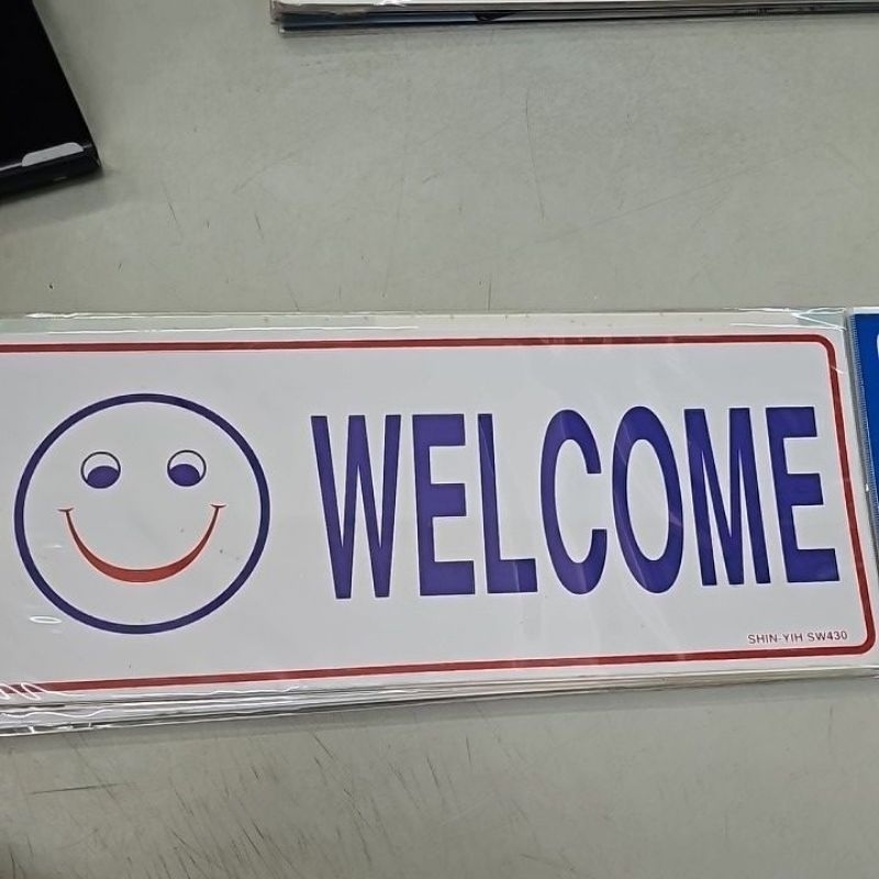 welcome Sign Board sticker | Shopee Malaysia