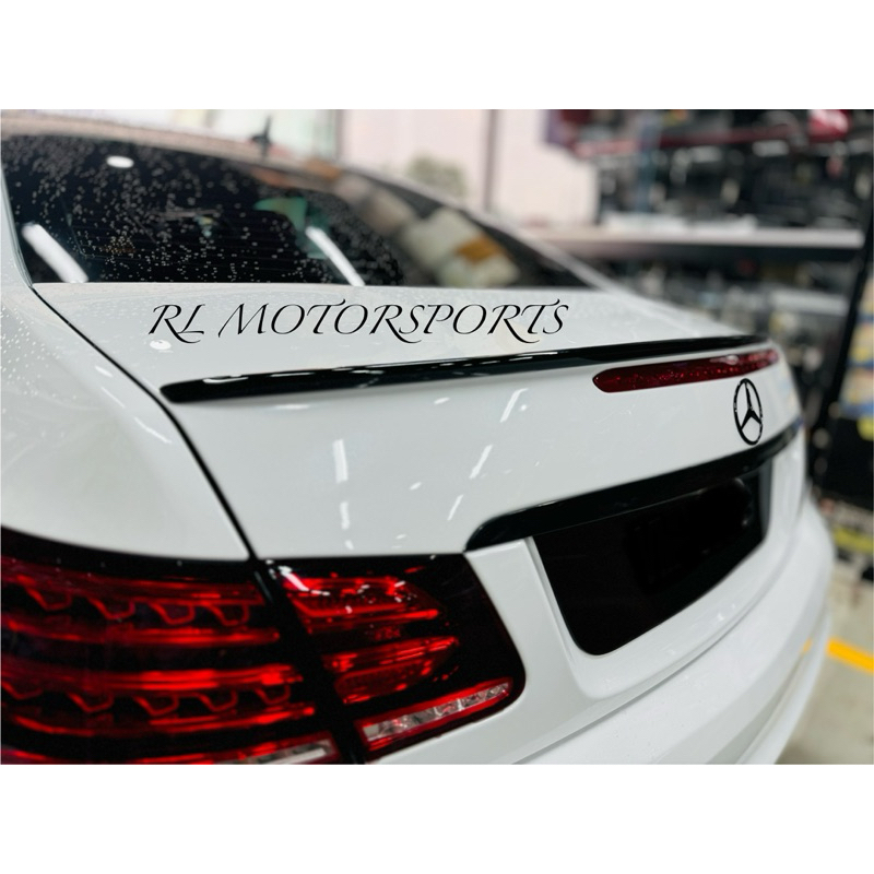 Mercedes Benz w207 Amg rear roof top glass boot trunk ducktail spoiler ...
