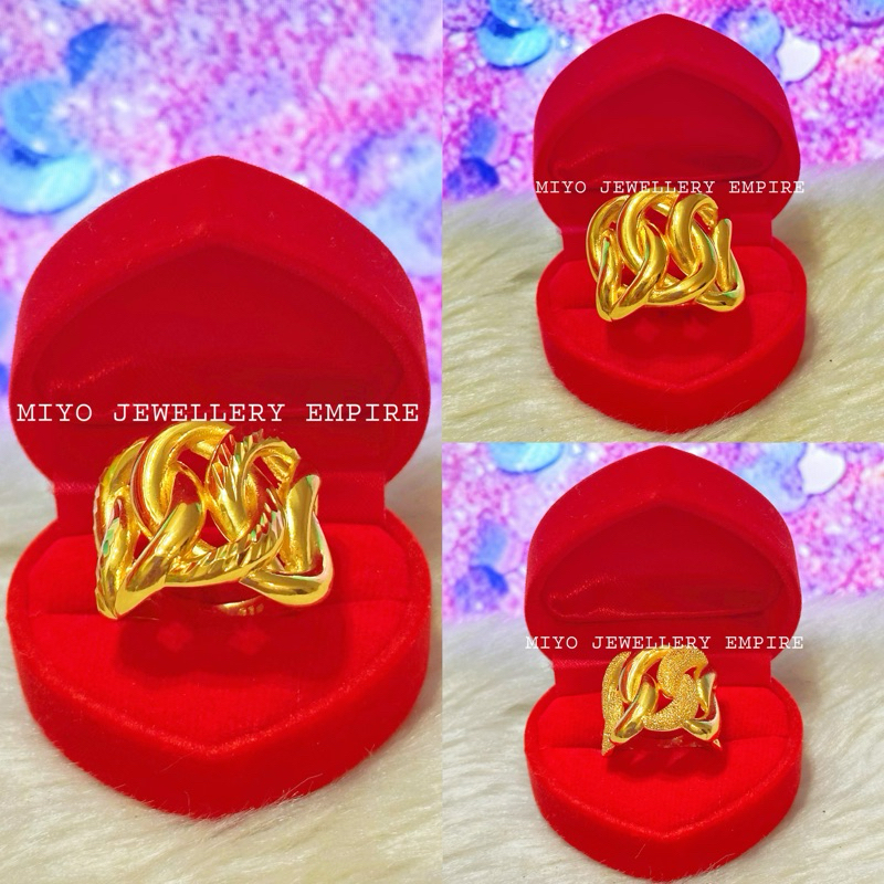 CINCIN ADIRA COP 916 ( Emas bangkok / Emas korea 24k ) | Shopee Malaysia