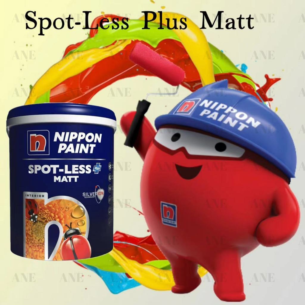 NIPPON PAINT SPOT LESS PLUS MATT SHEEN | Shopee Malaysia