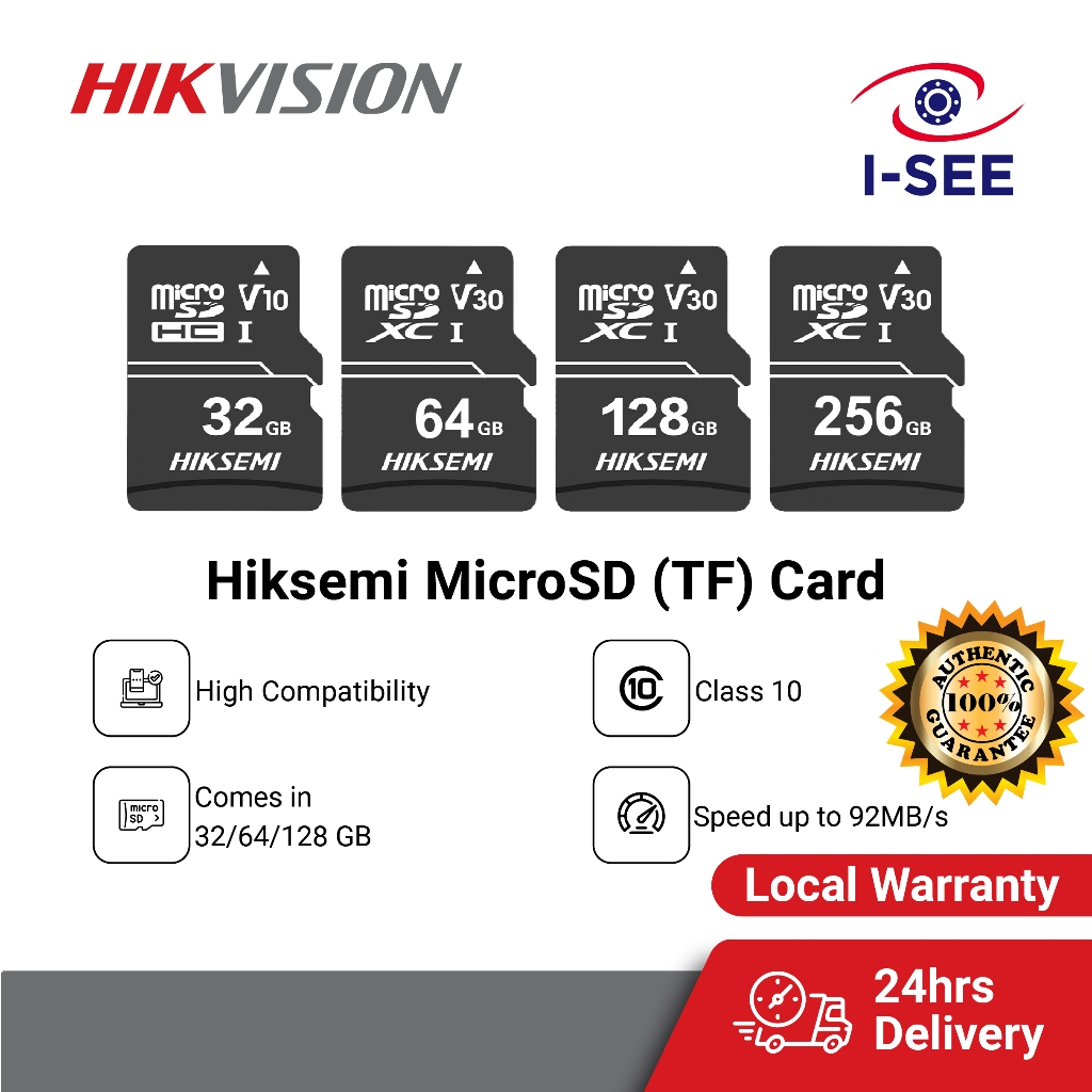 [Paling Murah] Authentic Hiksemi Neo Home/ Plus Memory Card High Speed Micro SD Card 32/64/128 ...