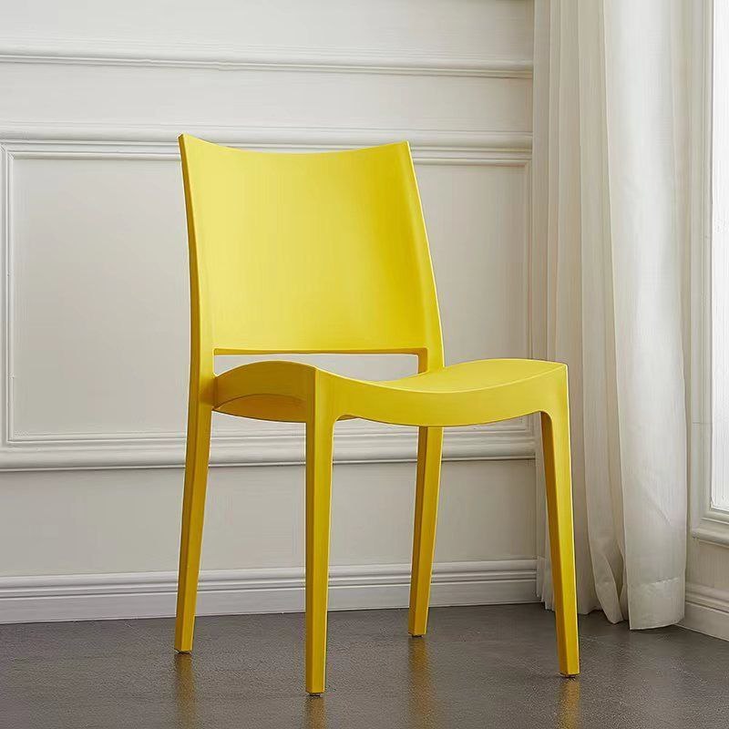 (BIG SIZE) FURNIMALL Nordic Candy Chair Plastic Chair Cafe Chair Dining ...