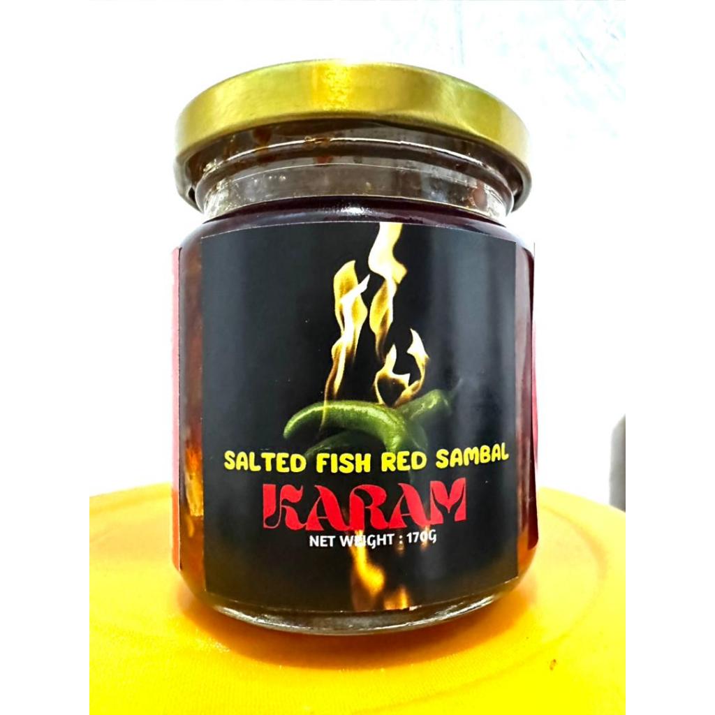 Karam Salted Fish Red Sambal 170g (Ready To Eat) | Shopee Malaysia