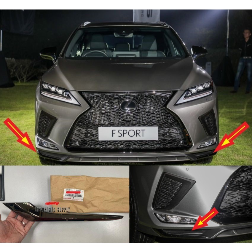 ORIGINAL LEXUS RX300 F SPORT 2019 - 2022 AGL25 FRONT BUMPER LOWER SKIRT ...