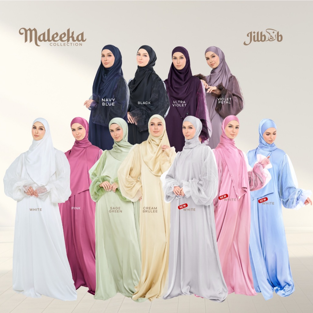 MALEEKA SET COLLECTION NUNHA (JUBAH SAHAJA) | Shopee Malaysia