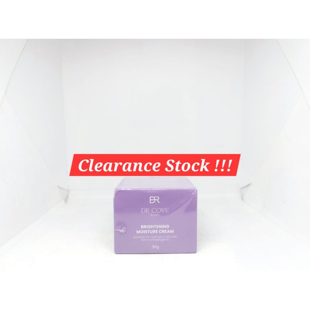 DR COVE RELUIRE BRIGHTENING MOISTURE CREAM 30g | Shopee Malaysia