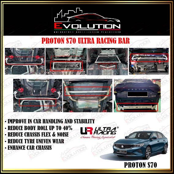 [NEW PRODUCT] PROTON S70 ULTRA RACING BAR (FRONT&REAR STAGE 1, FRONT ...