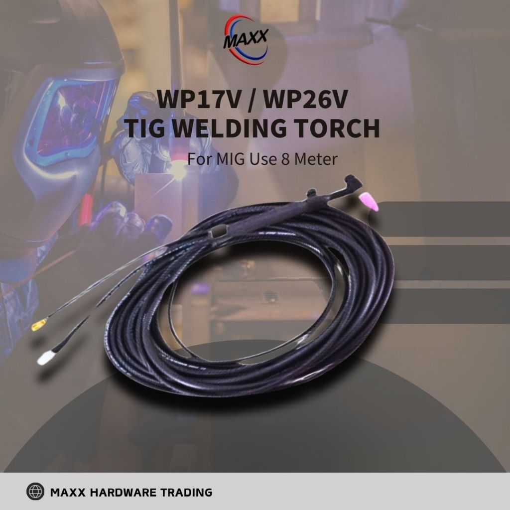 TIG WELDING TORCH WP17V/WP26V (8 METER) | Shopee Malaysia