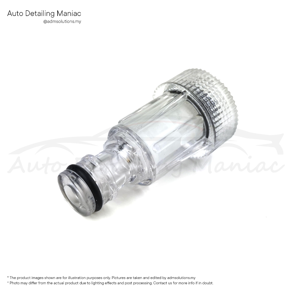 Quick Connect Filter Tip for Watering Gardening Car Wash Transparent ...