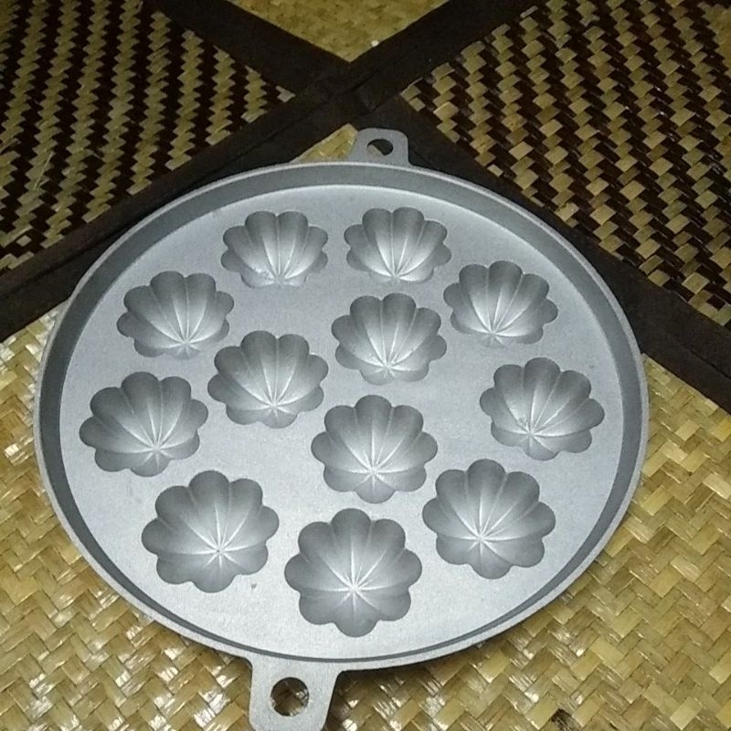 Acuan kuih bahulu cermai cara berlauk apam lambong saiz standard ...