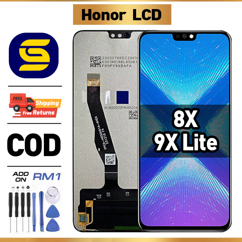 LCD HONOR 8X/ 9X Lite Compatible For Glass Original Touch Screen Digitizer | Shopee Malaysia