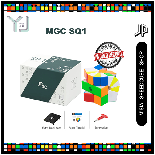 [JPEARLY] YJ MGC SQ1 M | SpeedCube Magnetic Square-1 [ World Record Sq-1 Cube ] | Shopee Malaysia
