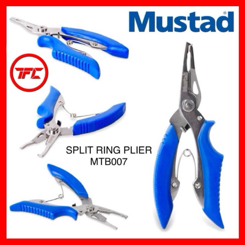 Mustad Split Ring Plier ECO MTB007 Opener Cutter | Shopee Malaysia