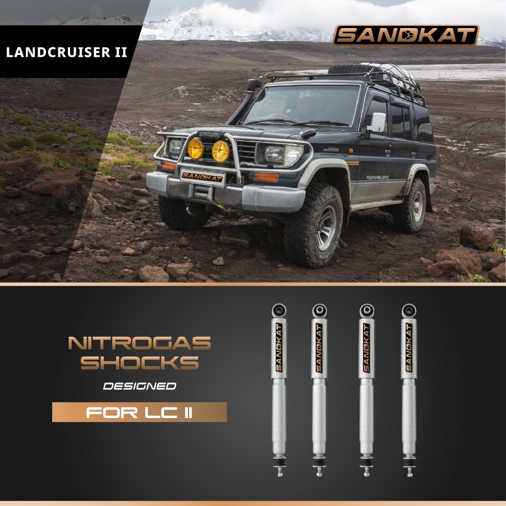 SANDKAT 4WD Toyota Land Cruiser 71,78 Nitrogas Type Shock Absorber ...