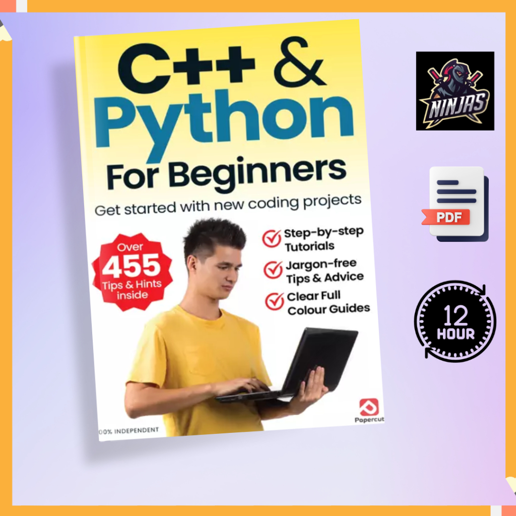 C++ & Python for Beginners – 18th Edition, 2024 | Shopee Malaysia