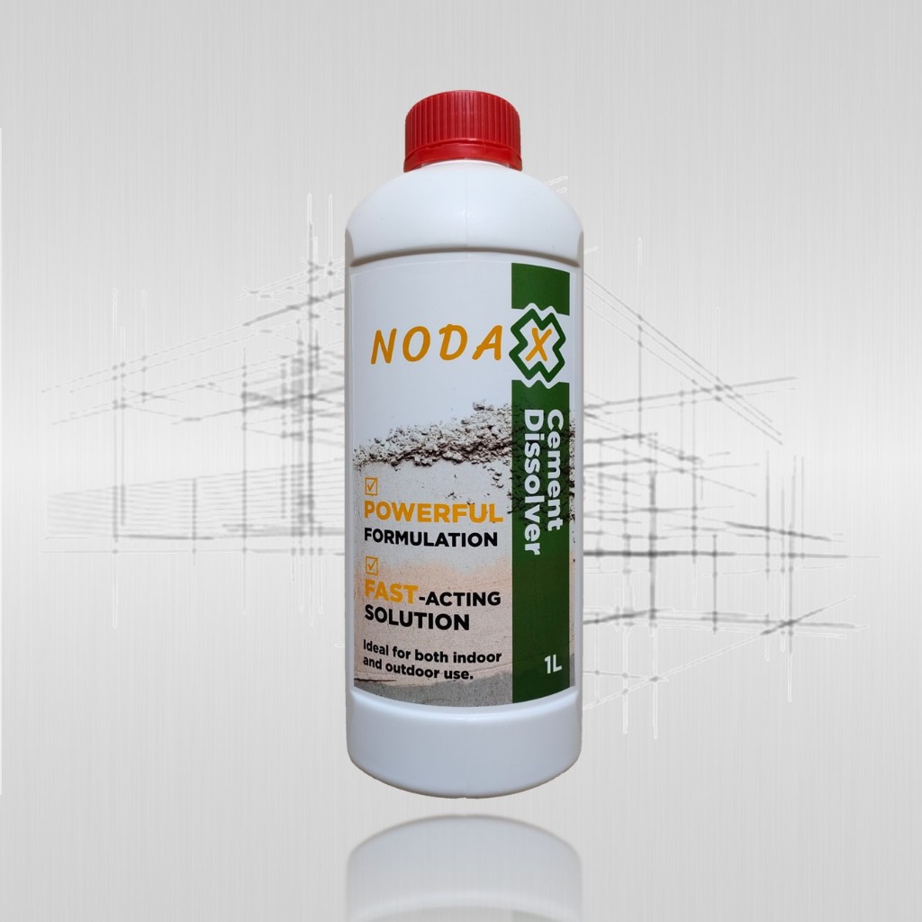 NodaX Cement Dissolver 1L / Pelarut Simen 1L Cement Remover Solution ...