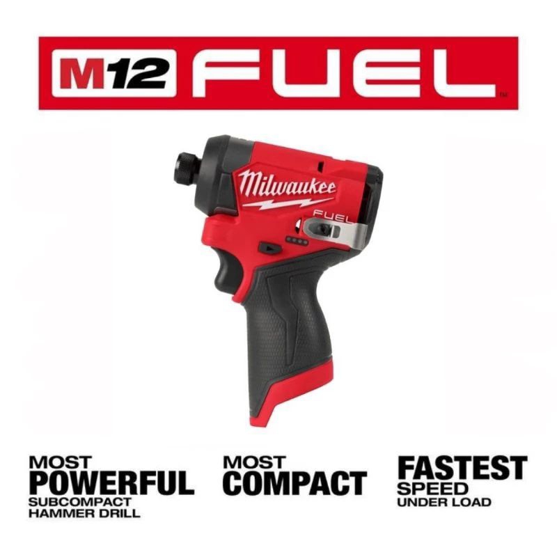 MILWAUKEE M12 FID2 FUELT™ Gen Ill 1/4" Hex Impact Driver SOLO ORIGINAL ...