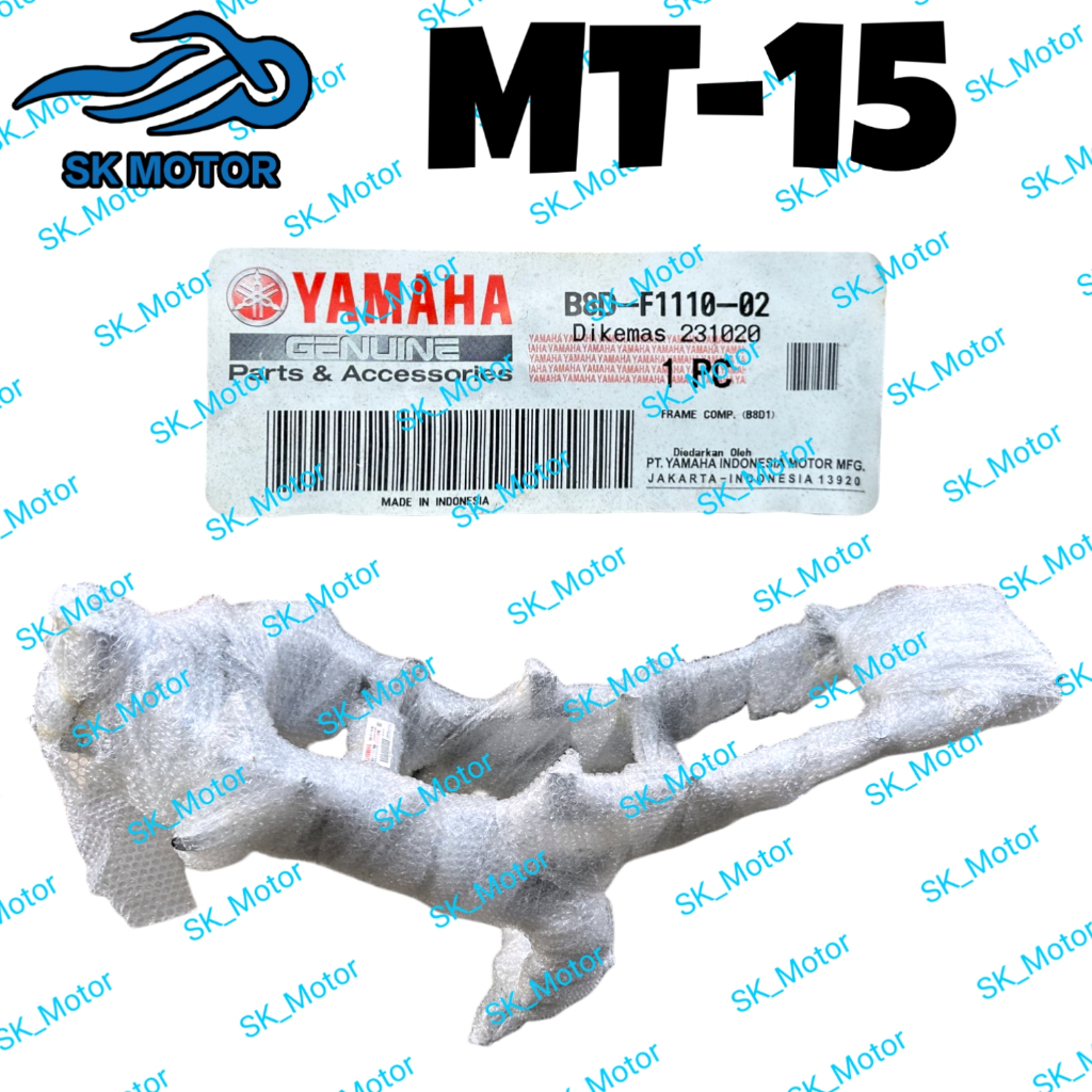 Yamaha MT-15 MT15 Original Frame Body Frame Comp Chassis Tulang Body ...
