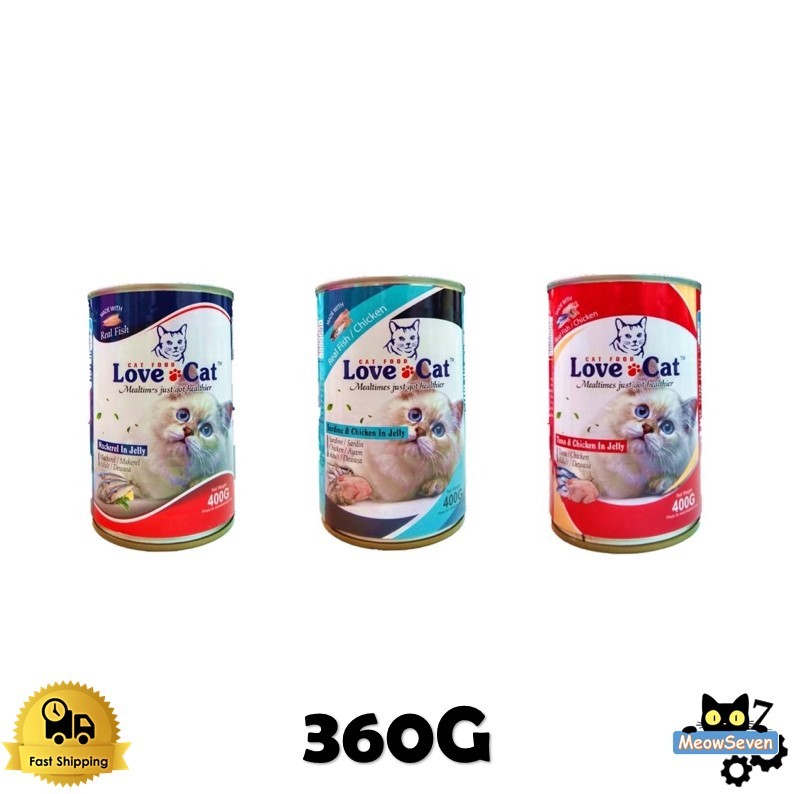 SAVA LOVE CAT CAN FOOD 360G | Shopee Malaysia