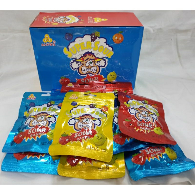 Sanwa Super Sour candy 12gX30pcs | Shopee Malaysia